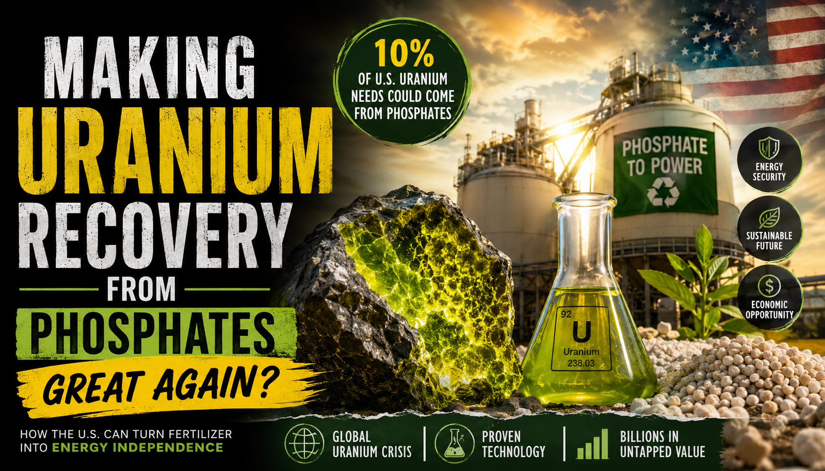 Rendre à nouveau attractive la récupération de l’uranium à partir des ...
